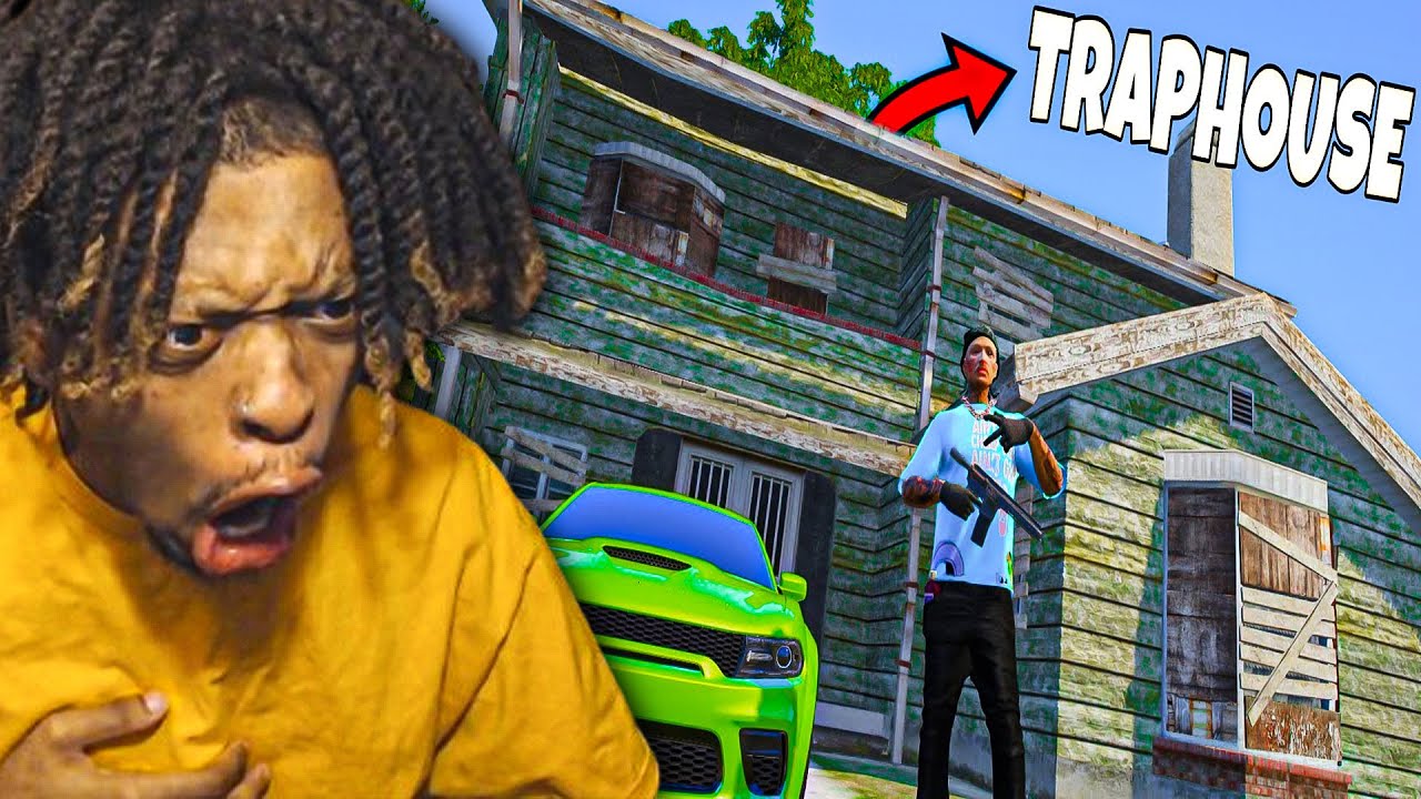 I Spent 24 Hours in The TRAP in GTA 5 RP.. - YouTube