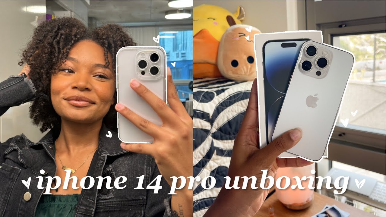 IPHONE 14 PRO UNBOXING (+ iphone 12 camera comparison) - YouTube