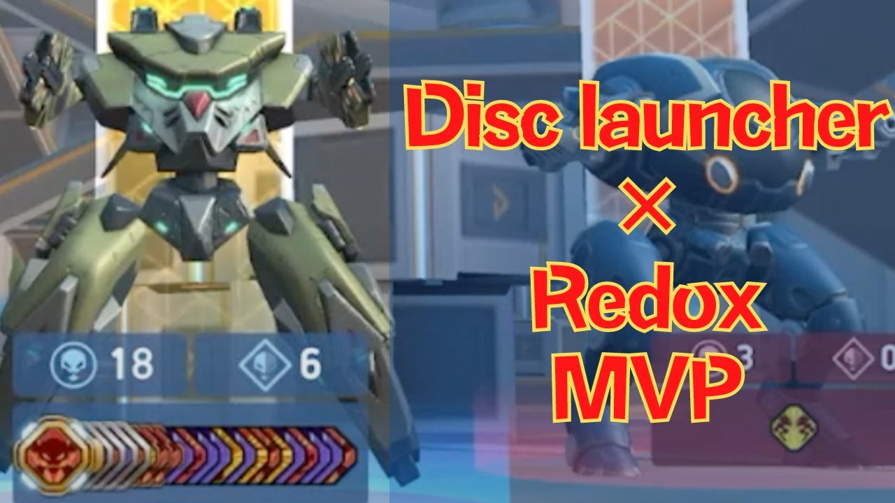 Mech Arena Disc launcher × Redox MVP 0922 - YouTube