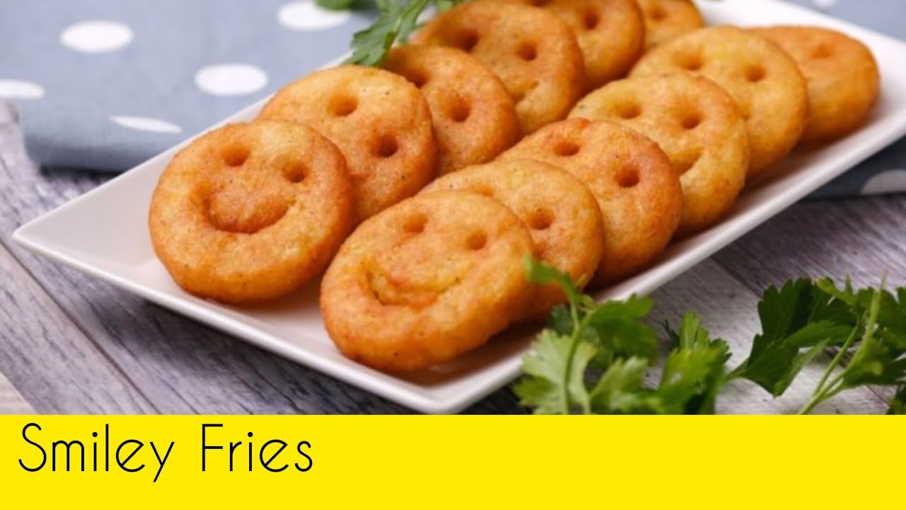Smiley Fries by @SaltSprinkle3 | kid's Special | How To make smiley At ...