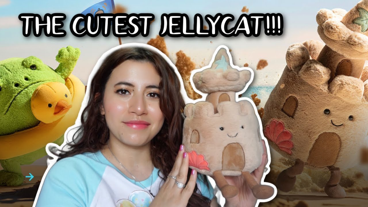 Jellycat Sandcastle and Palm Pal arrivals! - YouTube