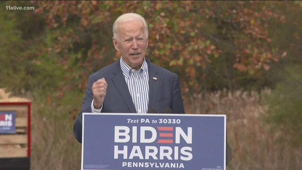 Joe Biden announces Georgia visit for Tuesday - YouTube