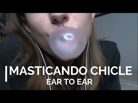 Masticando chicle/ Ear to ear [ASMR NO TALKING] - YouTube