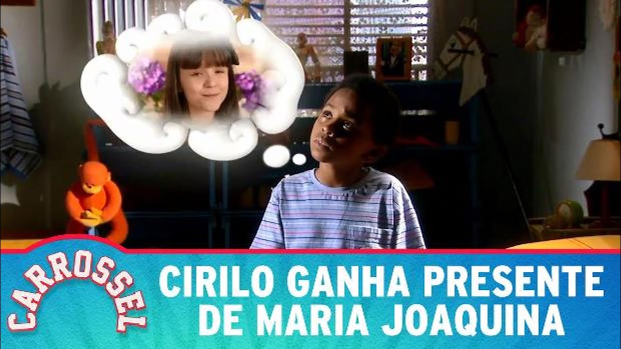 Cirilo ganha presente de Maria Joaquina | Carrossel - YouTube