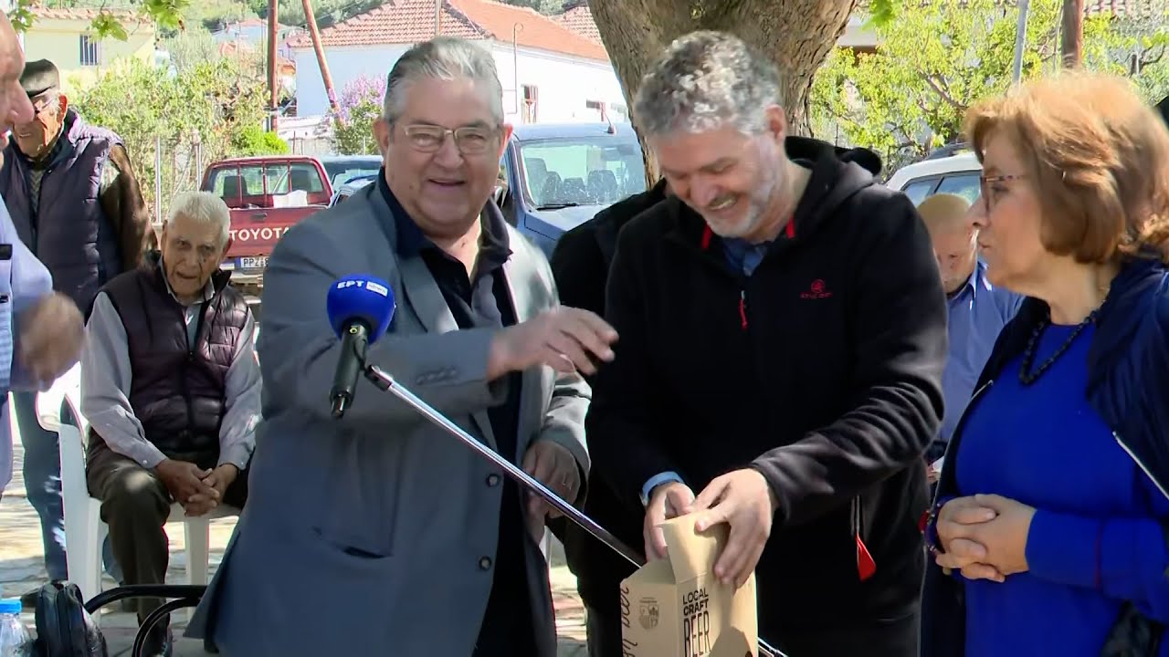 Επίσκεψη Δ. Κουτσούμπα στα Παρακάρλια χωριά της Θεσσαλίας - YouTube