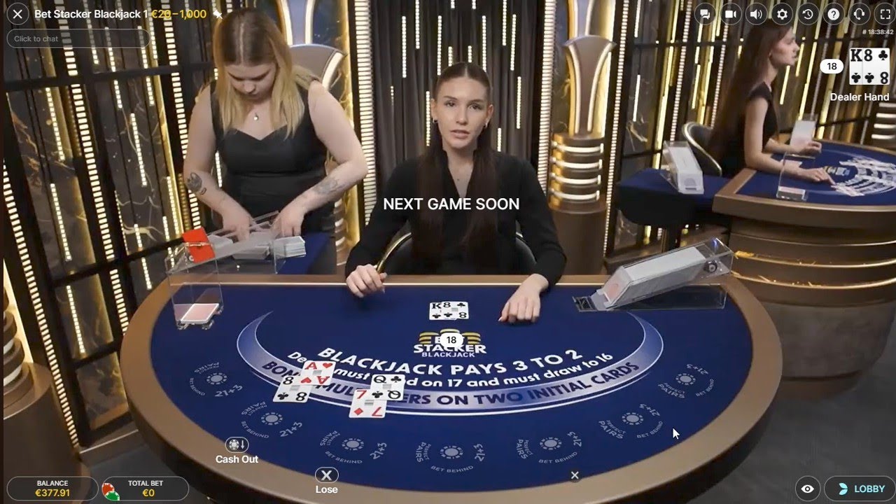 Trying Blackjack Bet Stacker and some Baccarat - Budget Blackjack #28 - YouTube