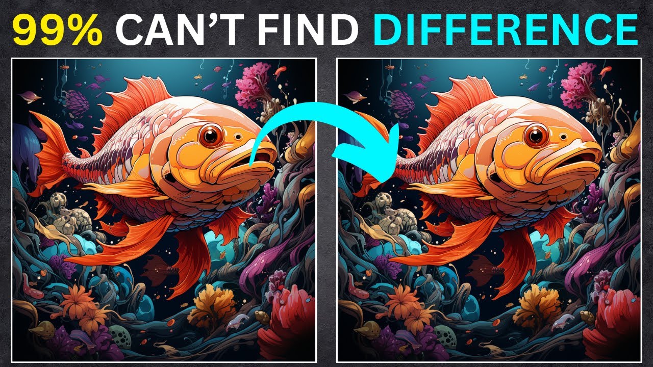 Find The Difference Puzzle Game Next Level: Underwater Riddles pt 4 ...
