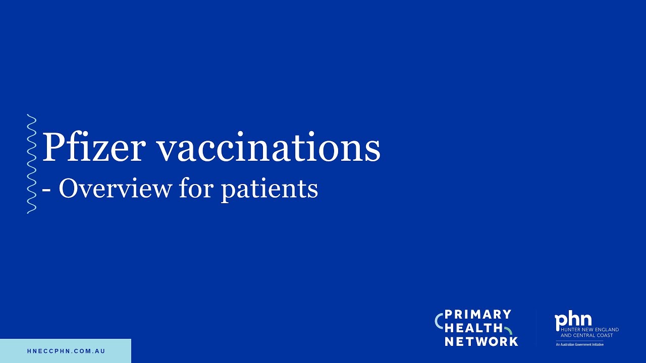 Vaccination Appointments -What to expect - Pfizer - YouTube