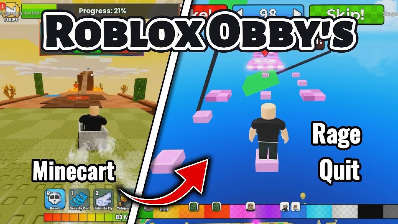 Can I Challenge This Rage Quit Obby - YouTube