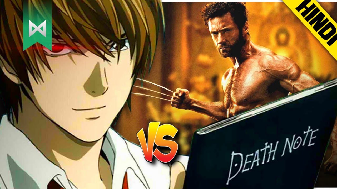 DEATHNOTE vs. WOLVERINE Battle to death ! || Could wolverine survive ...