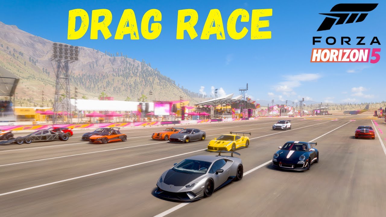 HORIZON FESTIVAL DRAG STRIP | FORZA HORIZON 5 - YouTube