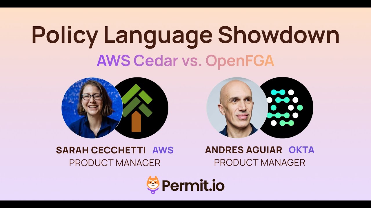 Policy Language Showdown: AWS Cedar vs. OpenFGA - YouTube