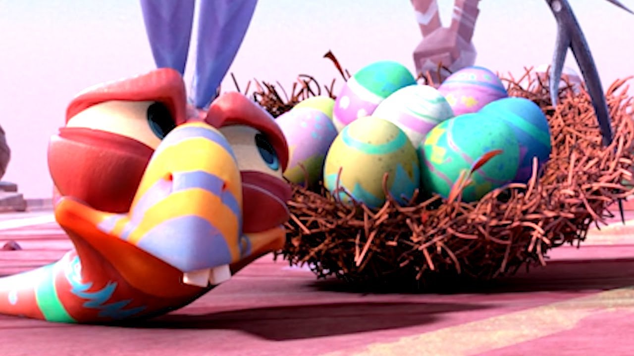Happy Easter From Ed And His Eggs! | CRACKÉ | Easter For Kids - YouTube