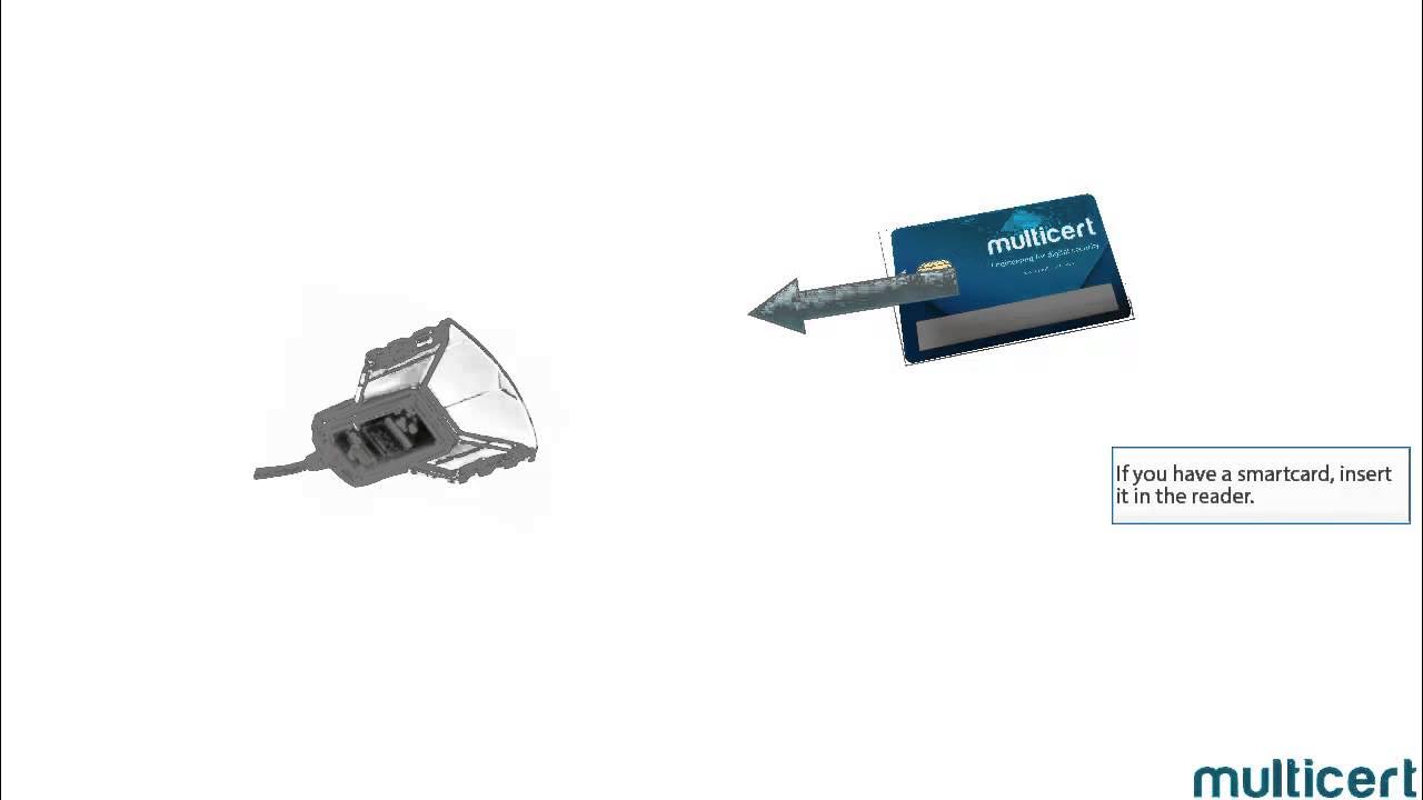 Smartcard reader software installation - YouTube