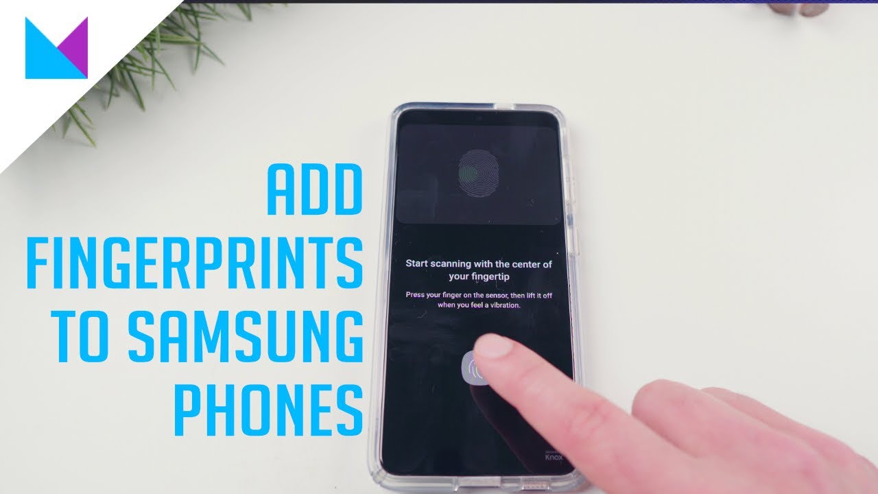 How to add fingerprints to Samsung phones - YouTube