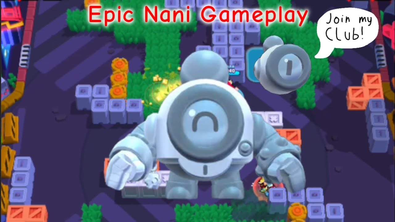 Amazing Nani Gameplay! | Shotout to @AndrijaBrawlStars - YouTube
