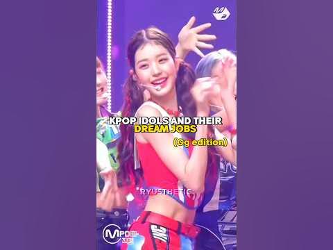 KPOP IDOLS AND THEIR DREAM JOBS #trending #kpop #jiwoo #jennie #irene #karina - YouTube