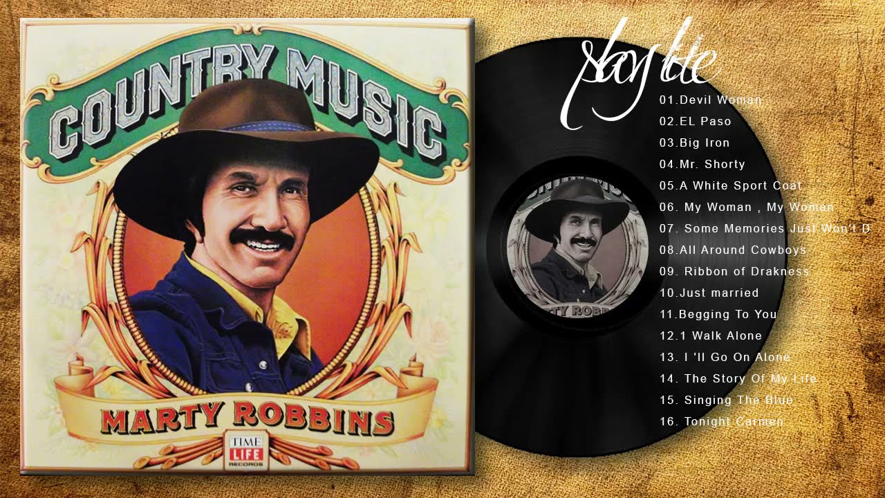 Marty Robbins Greatest Hits Full Album - Best Songs Of Marty Robbins HD ...