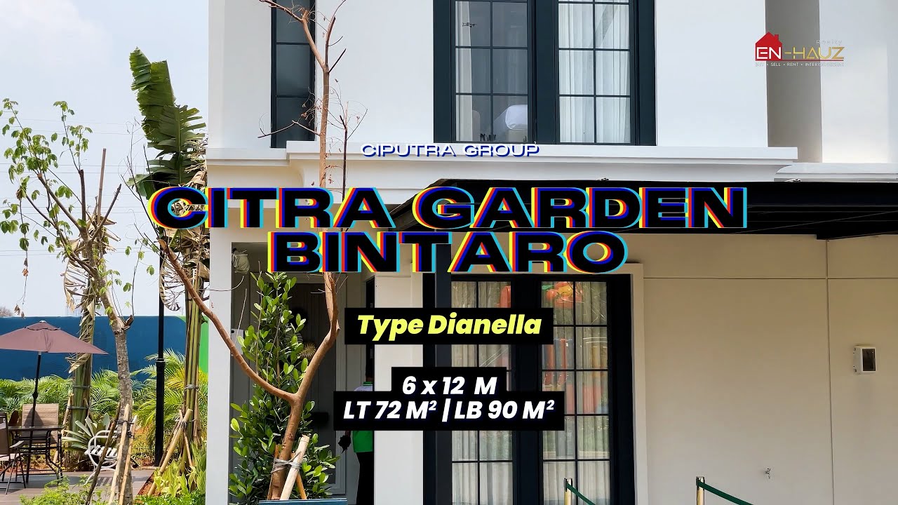 Citra Garden Bintaro Type Dianella | Hometour - YouTube