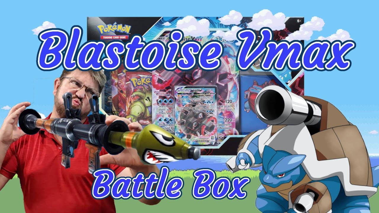 Blastoise Vmax Battle Box Opening - I Love These Promos! - YouTube