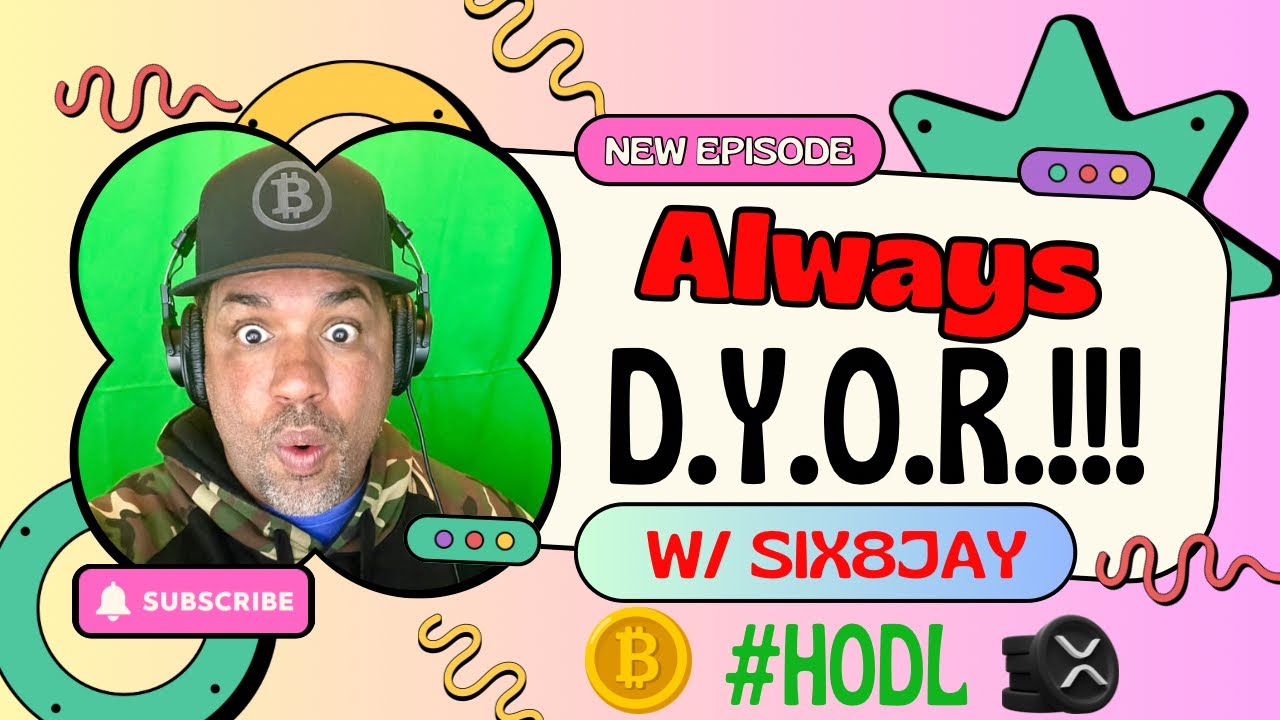 ALWAYS D.Y.O.R... pt.2 ⭐️ ((LIVE)) #Crypto4Life w/ Six8Jay! XRP Ripple ...