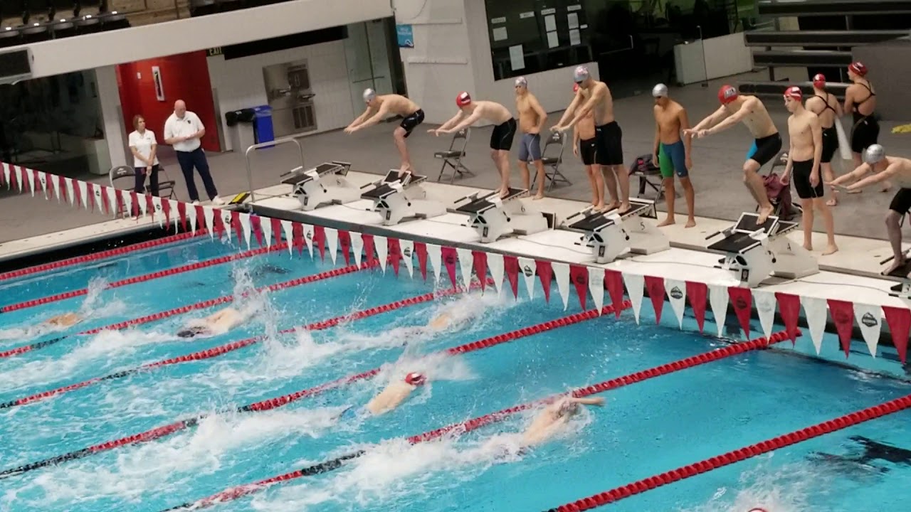 2019 Duel In The Pool IN vs IL Boys 15-16 200 LCM Free Relay IL-A - YouTube