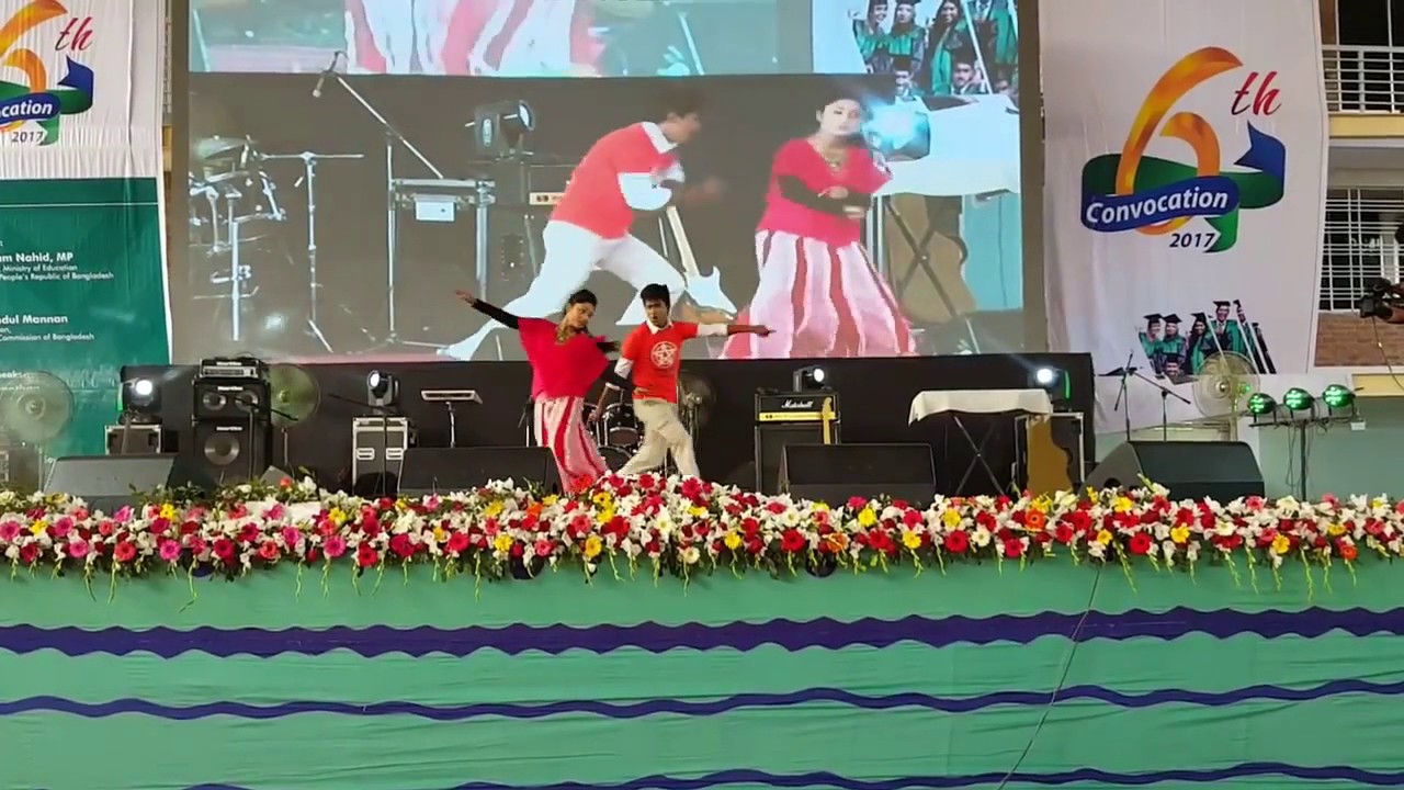 Sany & Anika's Dance on "Raja Rani Raji' - YouTube