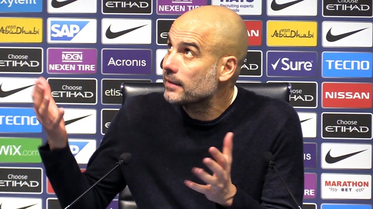 Pep Guardiola Full Pre-Match Press Conference - Manchester City v ...