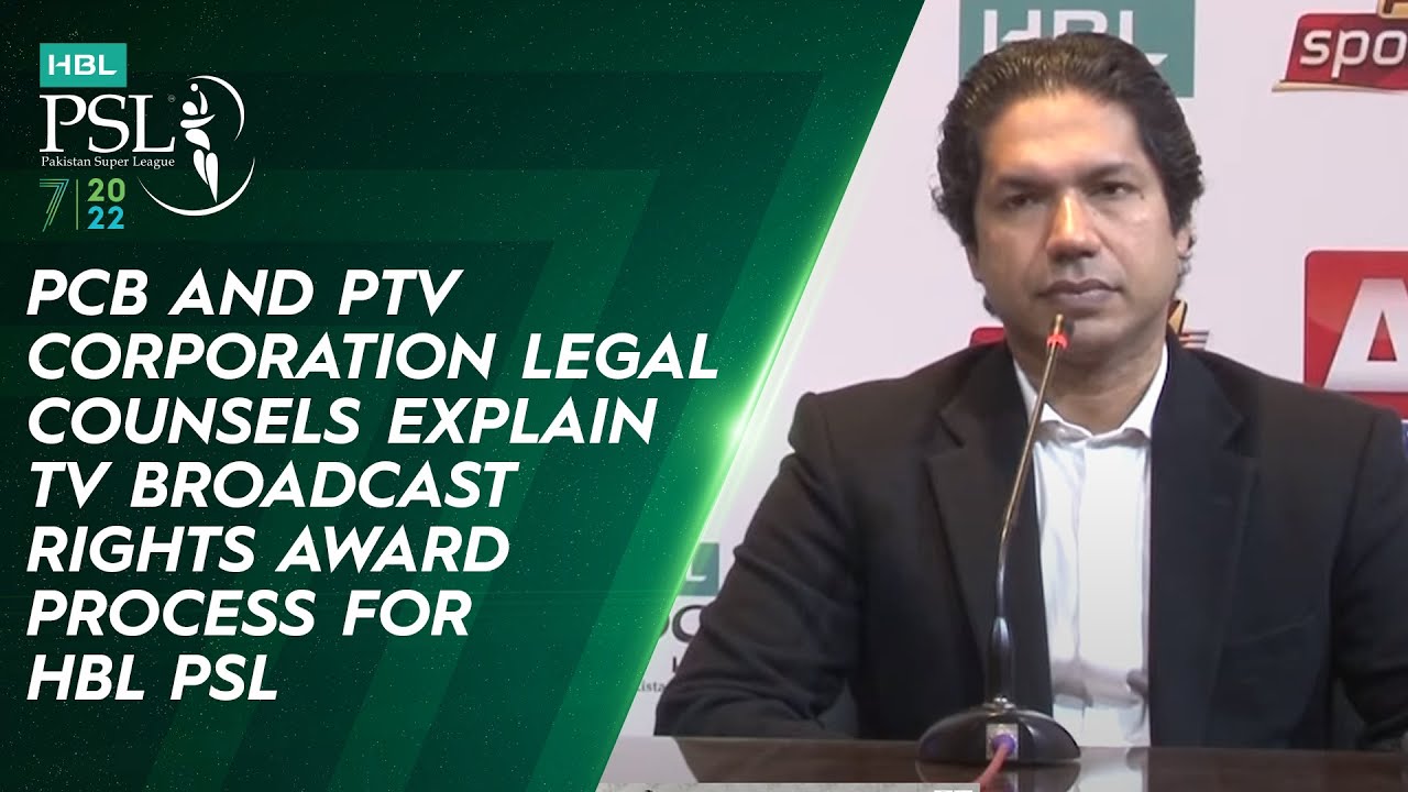 PCB And PTV Corporation Legal Counsels Explain TV Broadcast Rights ...