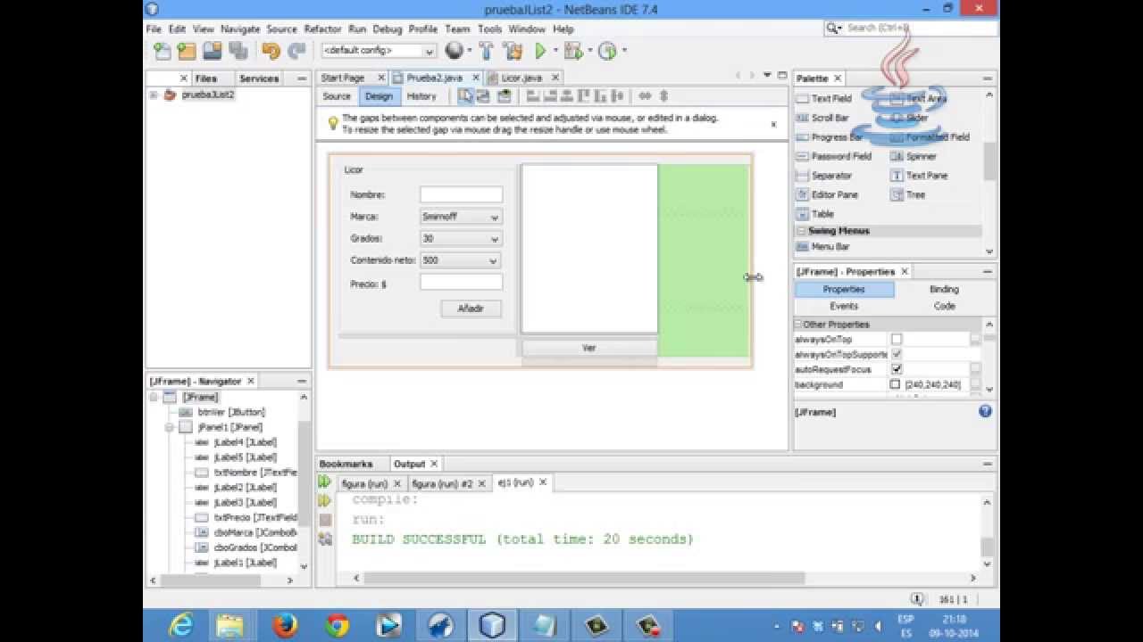 [Clase en vivo] Jlist con Objetos (Parte 2) [Botón ver] - YouTube