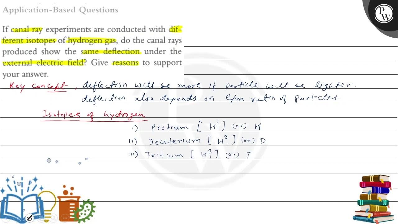 Application-Based Questions P If canal ray experiments are conducte ...