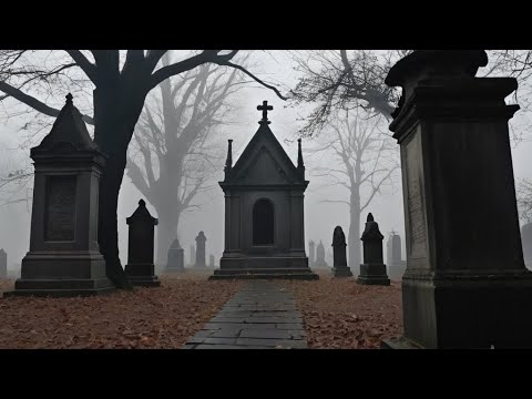 💀 Abandoned Graveyard with Spooky Halloween Bell Sounds 🎃🔔 - YouTube