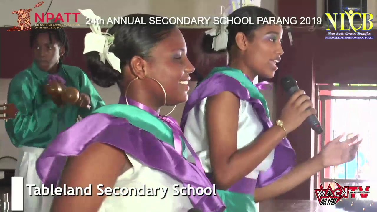 NPATT 24th ANNUAL SECONDARY SCHOOL PARANG 9 Tableland Secondary School ...