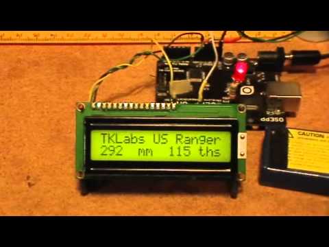 Arduino: Improved Resolution Ultrasonic Ranger Using Parallax Ping ...