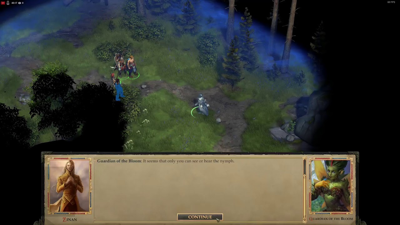 Pathfinder: Kingmaker Monk part 3 - Seeking the Stag Lord - YouTube