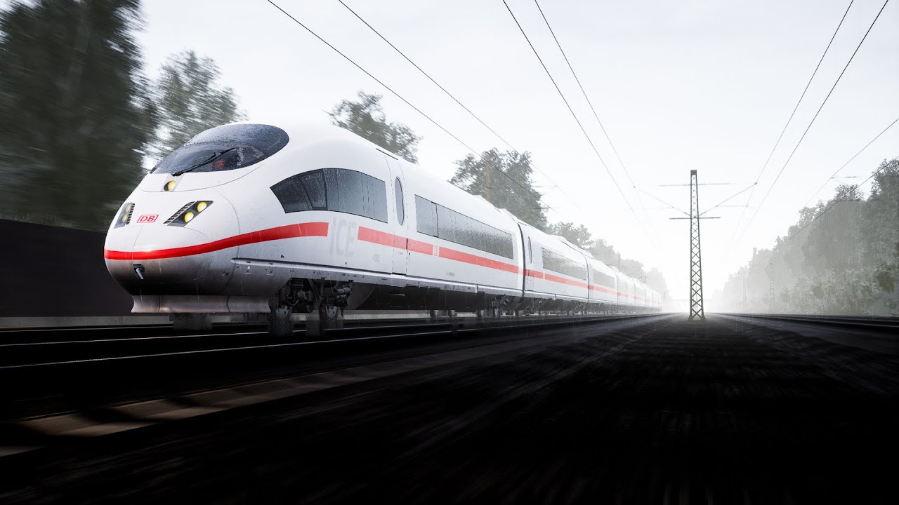 Train Sim World 2: Viaje con el BR406 DB desde Aachen hasta Köln - YouTube