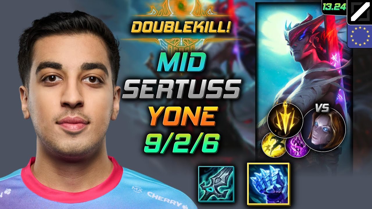 Yone Mid Build Sertuss Iceborn Gauntlet Lethal Tempo - LOL EUW ...