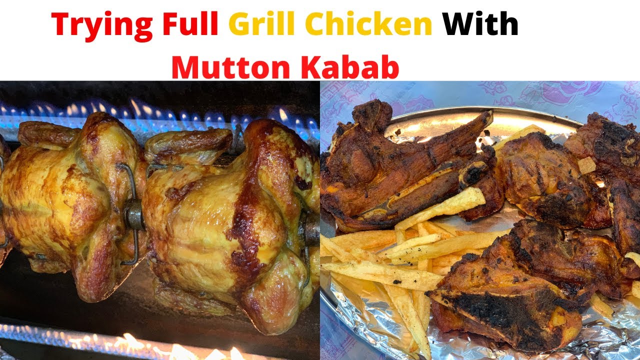 Trying Full Grill Chicken | Shawaya Chicken and Mutton Chanp | Laham ...