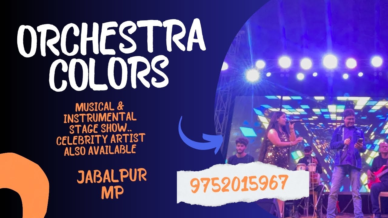 #Orchestra || Colors Musical Group || #2023 #LiveRockband || Jabalpur ...