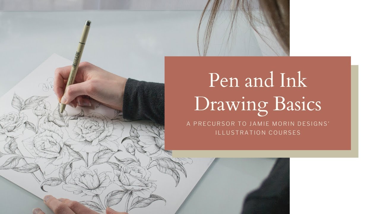 Pen and Ink Drawing Basics - YouTube