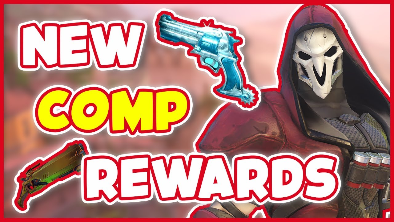 Overwatch - NEW Competitive REWARDS! (Diamond Guns and Gun Charms ...