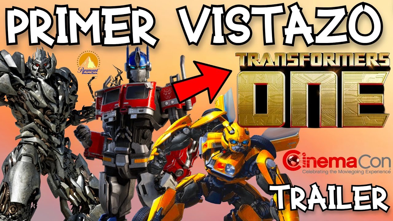 FECHA del TRAILER de TRANSFORMERS ONE y PRIMER Vistazo a la PELÍCULA ...