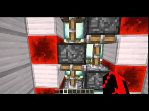 minecraft slime block elevator - YouTube