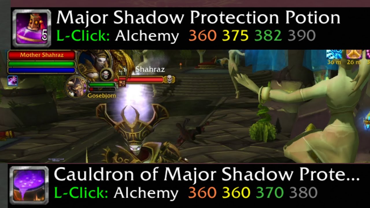 Major Shadow Protection Potion and Cauldron of Major Shadow Protection ...