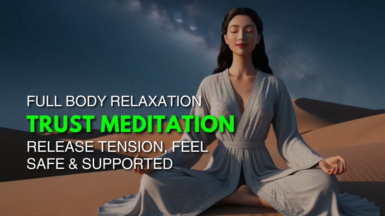 Full Body Relaxation & Trust Meditation | Release Tension, Feel Safe ...