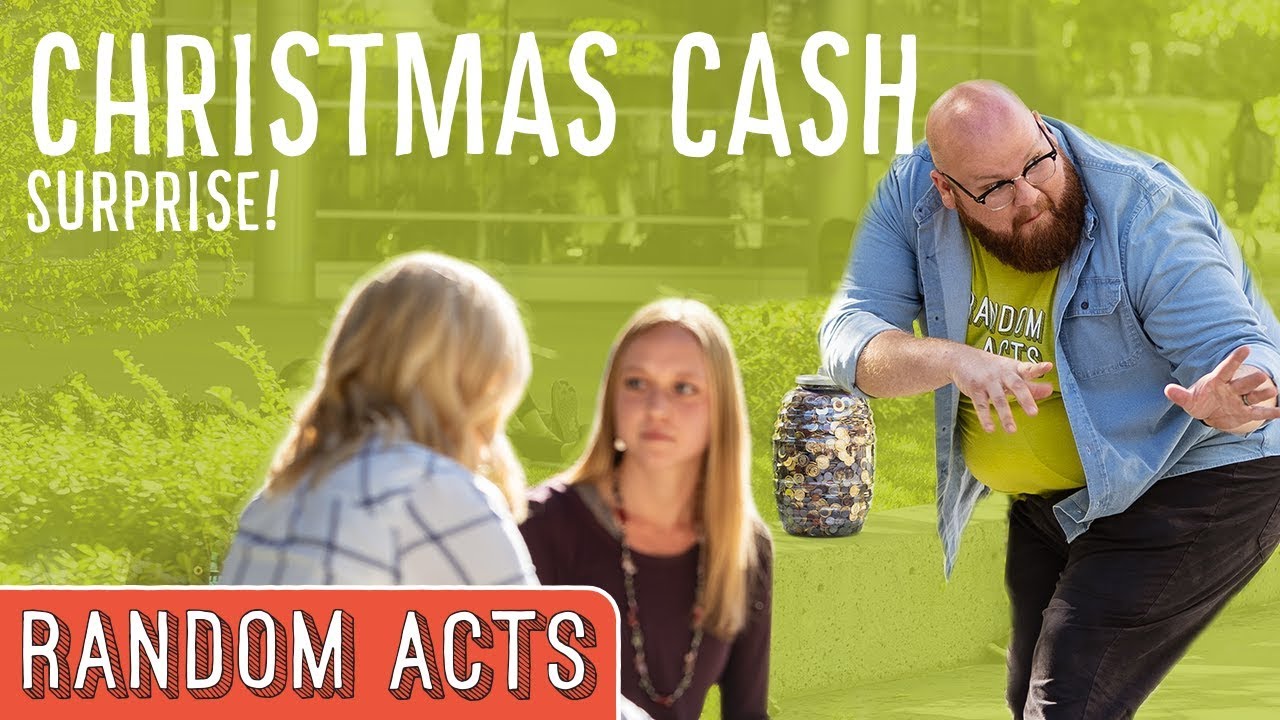 We Surprised People With Christmas Cash - Random Acts - YouTube