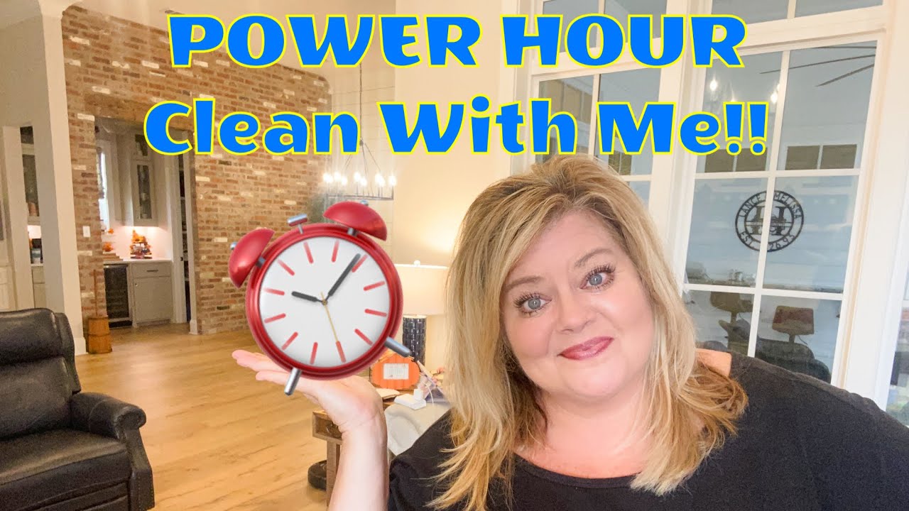 POWER HOUR CLEANING MOTIVATION!! Power Hour Collaboration! Clean With ...
