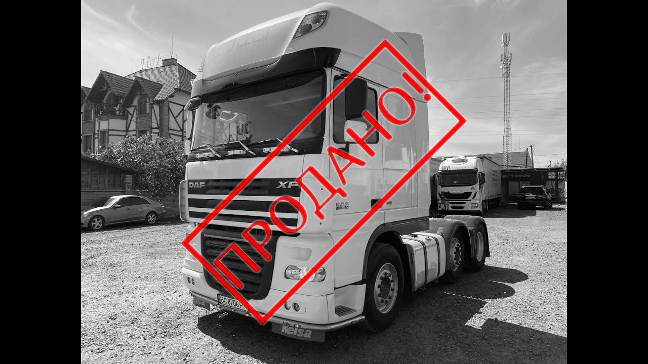 DAF XF 105.460 ATE 6x2 2013 - YouTube