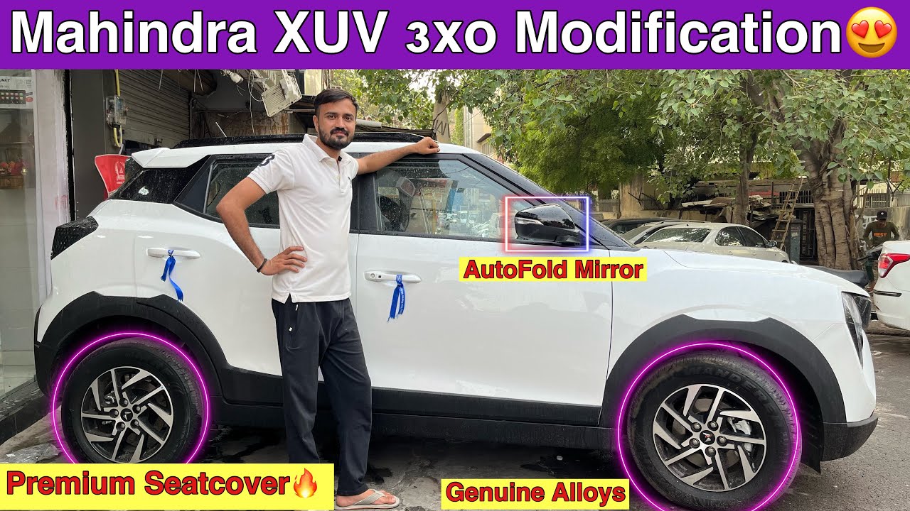 2024 XUV 3xo MODIFIED with Premiun Seatcover🔥XUV 3xo Mx3 MODIFICATION🔥 ...