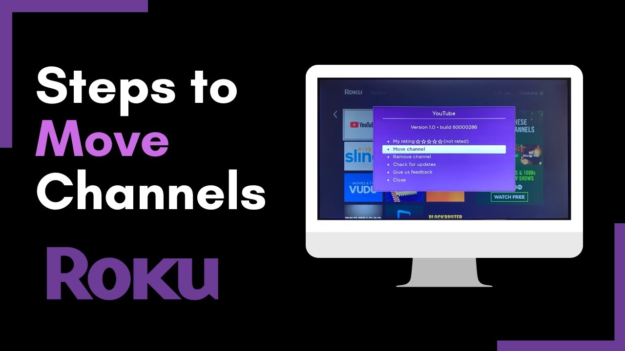 Roku - How to Move Channels? - YouTube